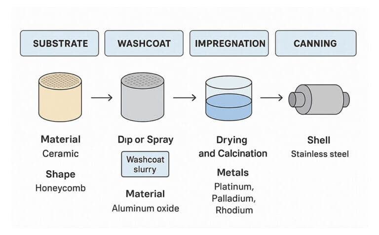How Catalytic Converters Are Manufactured: Substrate To Canning