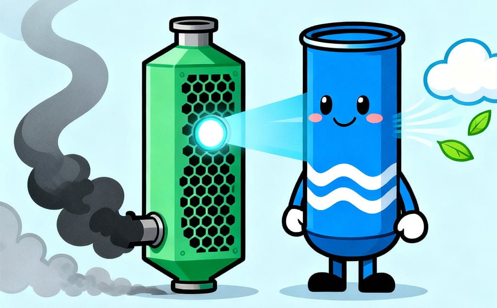 Three-way catalytic converter - how does it work?